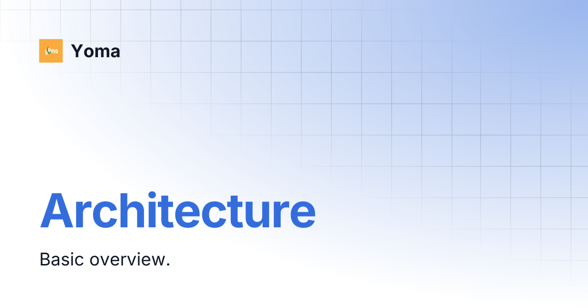 Architecture | Yoma